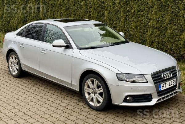 Grey Audi A4 2008 in Riga, with an engine capacity of 2.70 L and mileage of 361 thousand km for 4190 €, photo 4 on AUTOMOTO.COM.LV