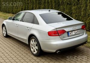 Grey Audi A4 2008 in Riga, with an engine capacity of 2.70 L and mileage of 361 thousand km for 4190 €, photo 6 on AUTOMOTO.COM.LV