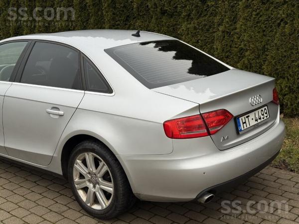 Grey Audi A4 2008 in Riga, with an engine capacity of 2.70 L and mileage of 361 thousand km for 4190 €, photo 8 on AUTOMOTO.COM.LV