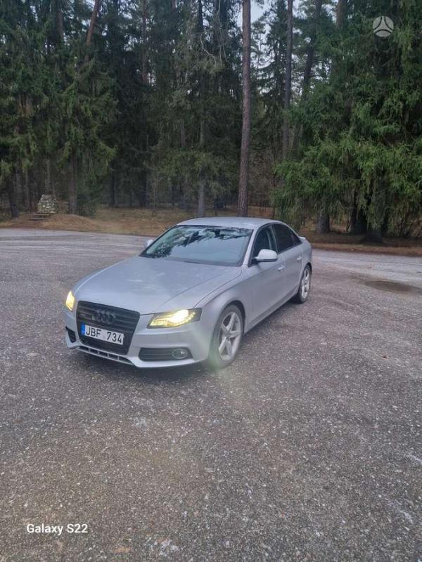 Pelēks Audi A4 2008 Kauņa, ar dzinēja tilpumu 2.97 L un nobraukumu 342 tūkst. km par 3700 €, foto 2 vietnē AUTOMOTO.COM.LV