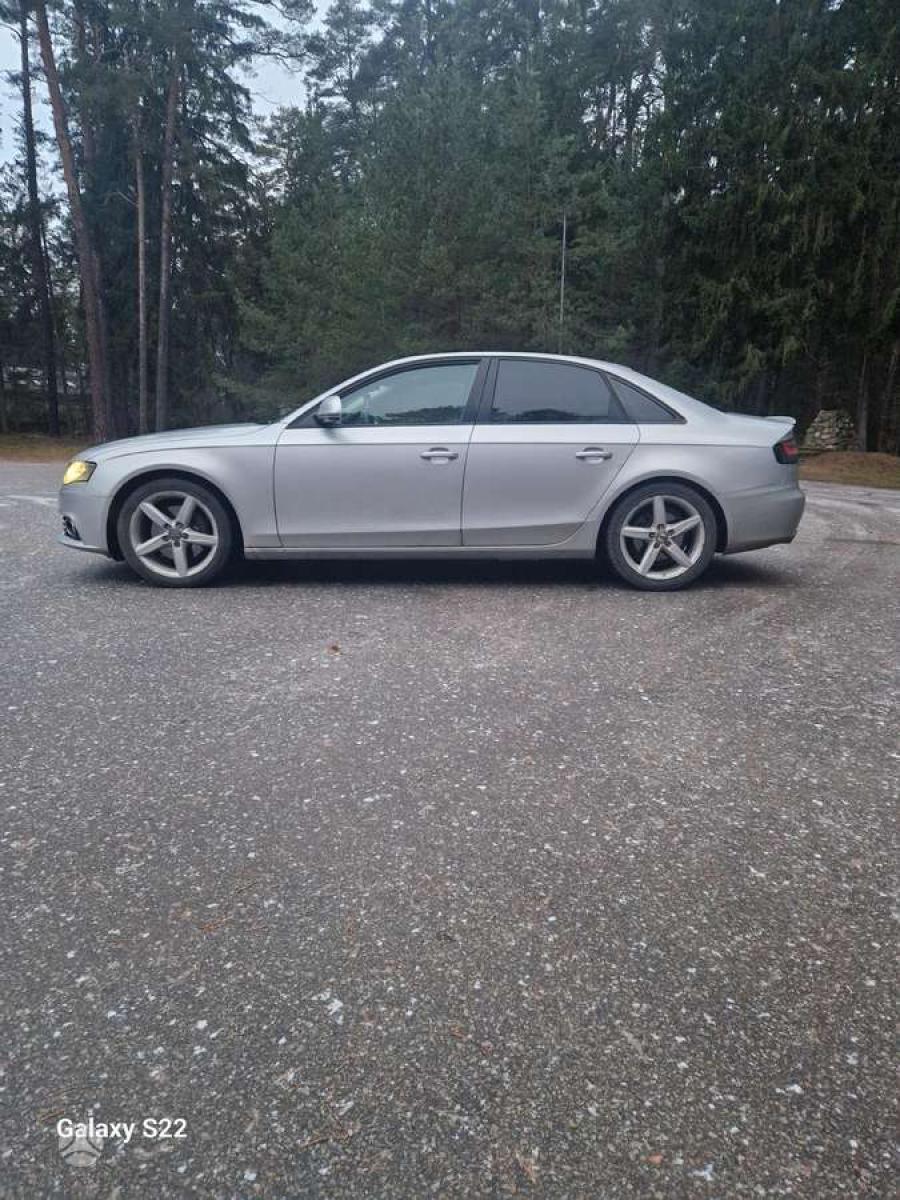 Pelēks Audi A4 2008 Kauņa, ar dzinēja tilpumu 2.97 L un nobraukumu 342 tūkst. km par 3700 €, foto 3 vietnē AUTOMOTO.COM.LV