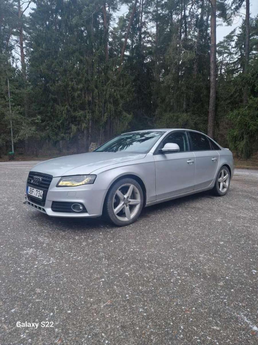Pelēks Audi A4 2008 Kauņa, ar dzinēja tilpumu 2.97 L un nobraukumu 342 tūkst. km par 3700 €, foto 5 vietnē AUTOMOTO.COM.LV