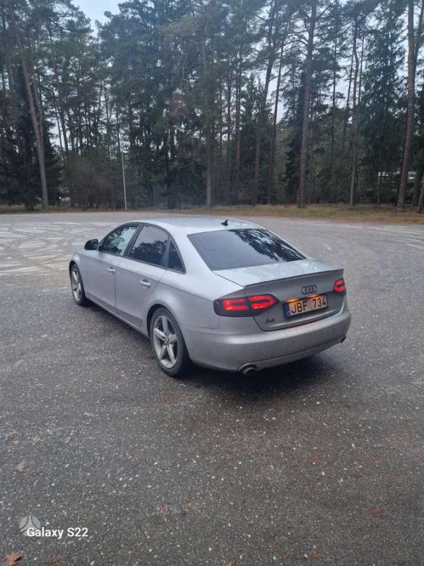 Pelēks Audi A4 2008 Kauņa, ar dzinēja tilpumu 2.97 L un nobraukumu 342 tūkst. km par 3700 €, foto 8 vietnē AUTOMOTO.COM.LV
