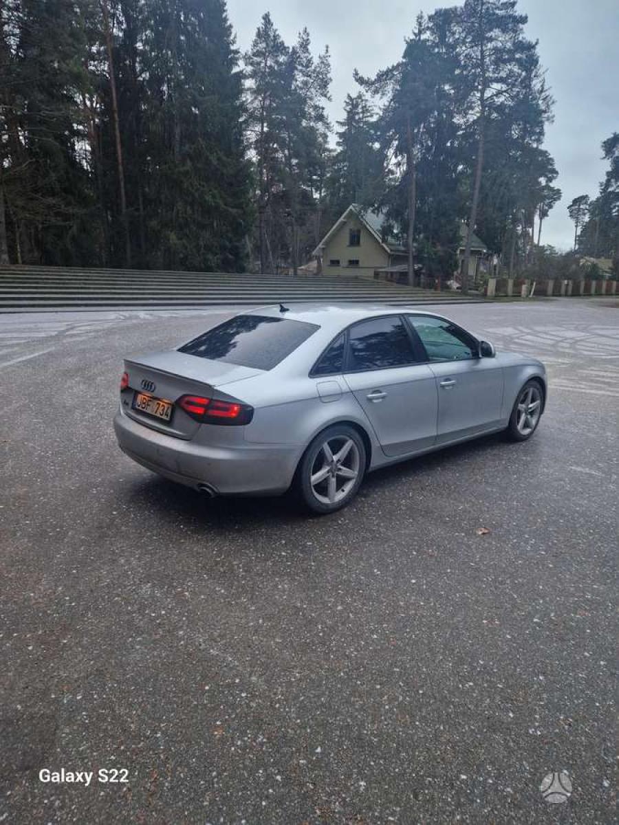 Pelēks Audi A4 2008 Kauņa, ar dzinēja tilpumu 2.97 L un nobraukumu 342 tūkst. km par 3700 €, foto 9 vietnē AUTOMOTO.COM.LV
