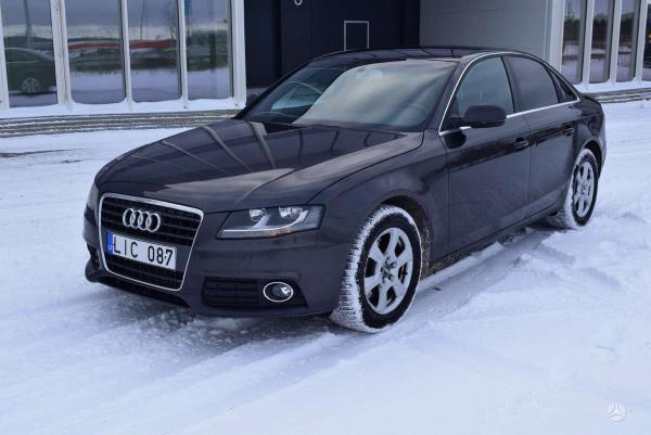 Pelēks Audi A4 2008 Viļņa, ar dzinēja tilpumu 1.97 L un nobraukumu 291 tūkst. km par 4950 €, foto 1 vietnē AUTOMOTO.COM.LV