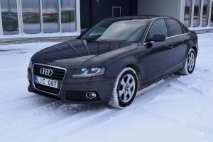 Grey Audi A4 2008 in Vilnius, with an engine capacity of 1.97 L and mileage of 291 thousand km for 4950 €, photo  on AUTOMOTO.COM.LV