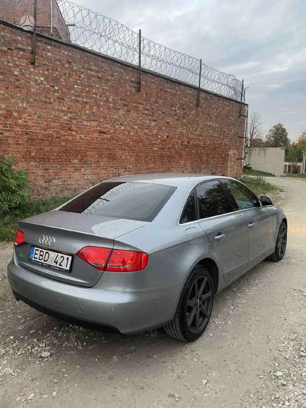 Grey Audi A4 2008 in Siauliai, with an engine capacity of 1.80 L and mileage of 215 thousand km for 5350 €, photo 5 on AUTOMOTO.COM.LV