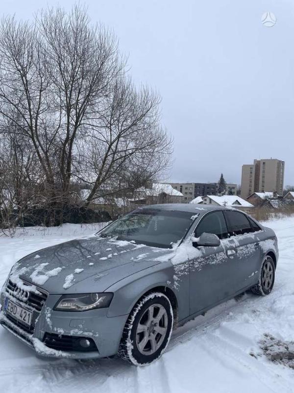 Grey Audi A4 2008 in Siauliai, with an engine capacity of 1.80 L and mileage of 215 thousand km for 5350 €, photo 10 on AUTOMOTO.COM.LV