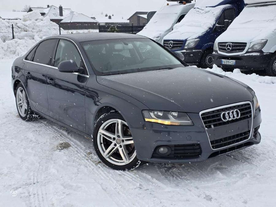 Pelēks Audi A4 2008 Tauragė, ar dzinēja tilpumu 1.97 L un nobraukumu 330 tūkst. km par 5300 €, foto 4 vietnē AUTOMOTO.COM.LV