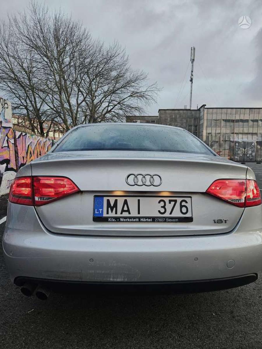Pelēks Audi A4 2008 Klaipėda, ar dzinēja tilpumu 1.80 L un nobraukumu 209 tūkst. km par 4000 €, foto 7 vietnē AUTOMOTO.COM.LV