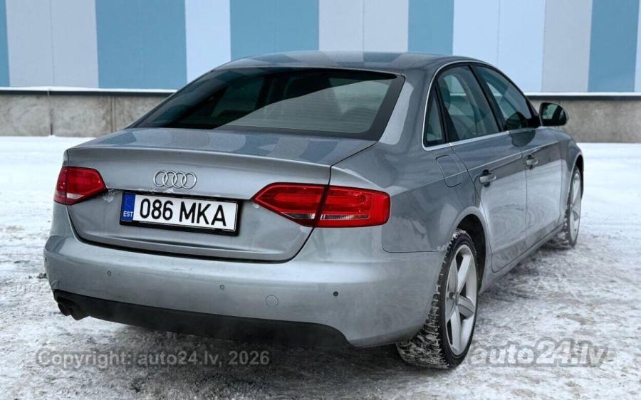 Pelēks Audi A4 2008 Tallina, ar dzinēja tilpumu 2.00 L un nobraukumu 350 tūkst. km par 2799 €, foto 4 vietnē AUTOMOTO.COM.LV