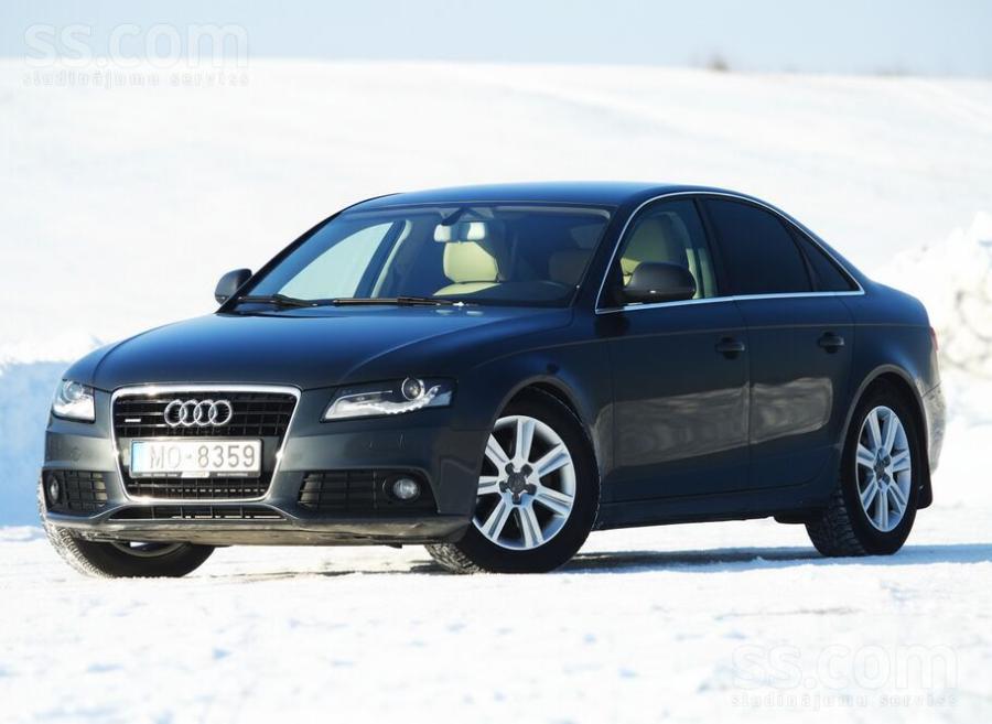 Pelēks Audi A4 2008 Rīga, ar dzinēja tilpumu 3.00 L un nobraukumu 309 tūkst. km par 6000 €, foto 1 vietnē AUTOMOTO.COM.LV