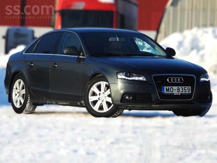 Pelēks Audi A4 2008 Rīga, ar dzinēja tilpumu 3.00 L un nobraukumu 309 tūkst. km par 6000 €, foto 3 vietnē AUTOMOTO.COM.LV