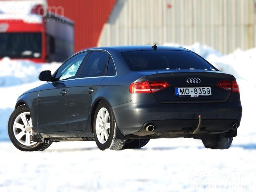 Pelēks Audi A4 2008 Rīga, ar dzinēja tilpumu 3.00 L un nobraukumu 309 tūkst. km par 6000 €, foto 5 vietnē AUTOMOTO.COM.LV