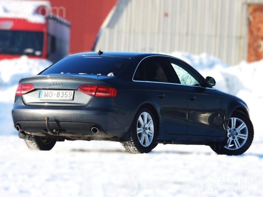 Pelēks Audi A4 2008 Rīga, ar dzinēja tilpumu 3.00 L un nobraukumu 309 tūkst. km par 6000 €, foto 7 vietnē AUTOMOTO.COM.LV