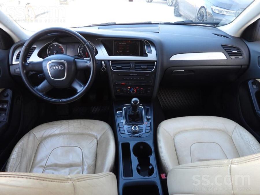 Pelēks Audi A4 2008 Rīga, ar dzinēja tilpumu 3.00 L un nobraukumu 309 tūkst. km par 6000 €, foto 10 vietnē AUTOMOTO.COM.LV