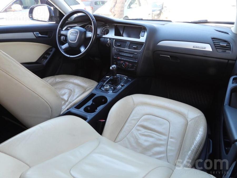 Pelēks Audi A4 2008 Rīga, ar dzinēja tilpumu 3.00 L un nobraukumu 309 tūkst. km par 6000 €, foto 13 vietnē AUTOMOTO.COM.LV