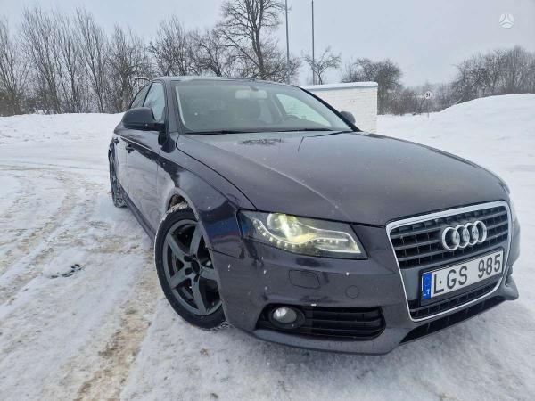 Grey Audi A4 2008 in Ignalina, with an engine capacity of 2.00 L and mileage of 400 thousand km for 3600 €, photo 1 on AUTOMOTO.COM.LV