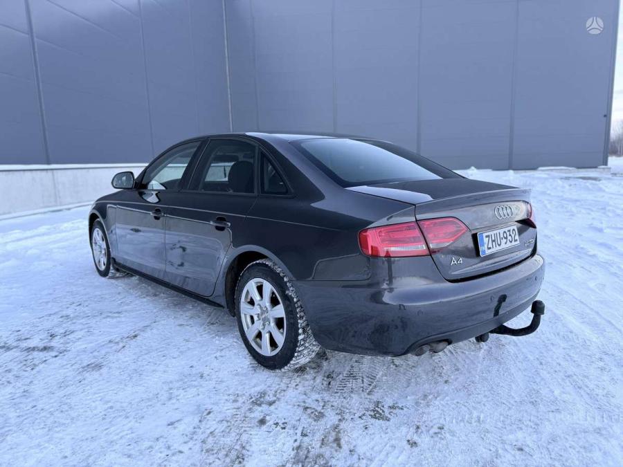 Grey Audi A4 2008 in Siauliai, with an engine capacity of 1.97 L and mileage of 349 thousand km for 3750 €, photo 10 on AUTOMOTO.COM.LV