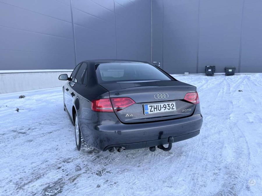 Grey Audi A4 2008 in Siauliai, with an engine capacity of 1.97 L and mileage of 349 thousand km for 3750 €, photo 11 on AUTOMOTO.COM.LV