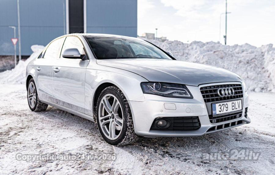 Pelēks Audi A4 2008 Tallina, ar dzinēja tilpumu 2.70 L un nobraukumu 375 tūkst. km par 4999 €, foto 1 vietnē AUTOMOTO.COM.LV