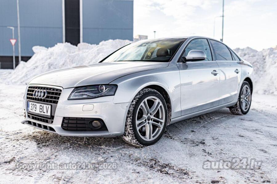 Pelēks Audi A4 2008 Tallina, ar dzinēja tilpumu 2.70 L un nobraukumu 375 tūkst. km par 4999 €, foto 3 vietnē AUTOMOTO.COM.LV
