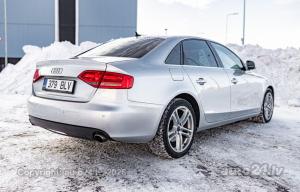 Pelēks Audi A4 2008 Tallina, ar dzinēja tilpumu 2.70 L un nobraukumu 375 tūkst. km par 4999 €, foto 12 vietnē AUTOMOTO.COM.LV