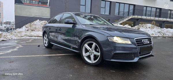Grey Audi A4 2008 in Vilnius, with an engine capacity of 1.97 L and mileage of 322 thousand km for 4690 €, photo 3 on AUTOMOTO.COM.LV