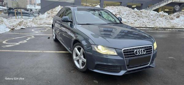 Grey Audi A4 2008 in Vilnius, with an engine capacity of 1.97 L and mileage of 322 thousand km for 4690 €, photo 4 on AUTOMOTO.COM.LV