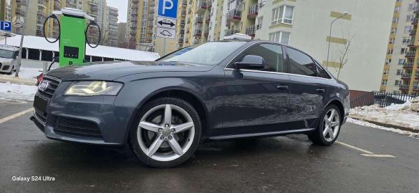 Grey Audi A4 2008 in Vilnius, with an engine capacity of 1.97 L and mileage of 322 thousand km for 4690 €, photo 8 on AUTOMOTO.COM.LV