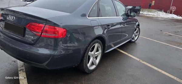 Grey Audi A4 2008 in Vilnius, with an engine capacity of 1.97 L and mileage of 322 thousand km for 4690 €, photo 9 on AUTOMOTO.COM.LV