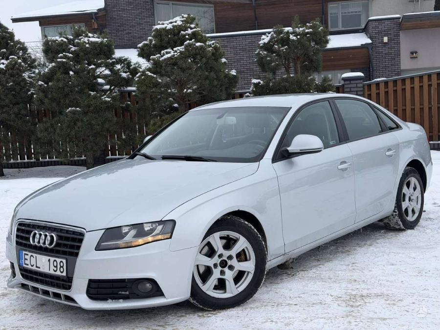 Grey Audi A4 2008 in Alytus, with an engine capacity of 1.97 L and mileage of 344 thousand km for 3750 €, photo 2 on AUTOMOTO.COM.LV