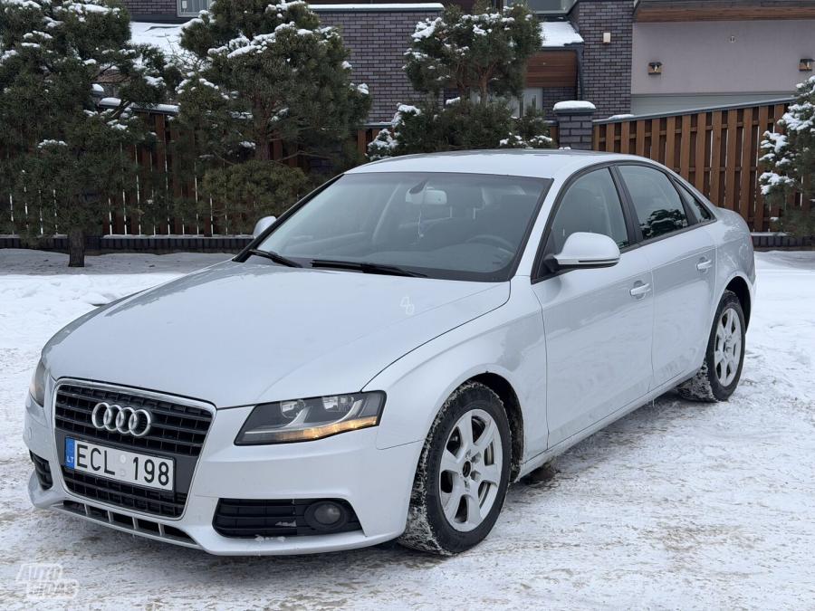 Pelēks Audi A4 2008 Alīta, ar dzinēja tilpumu 2.00 L un nobraukumu 344 tūkst. km par 3750 €, foto 6 vietnē AUTOMOTO.COM.LV