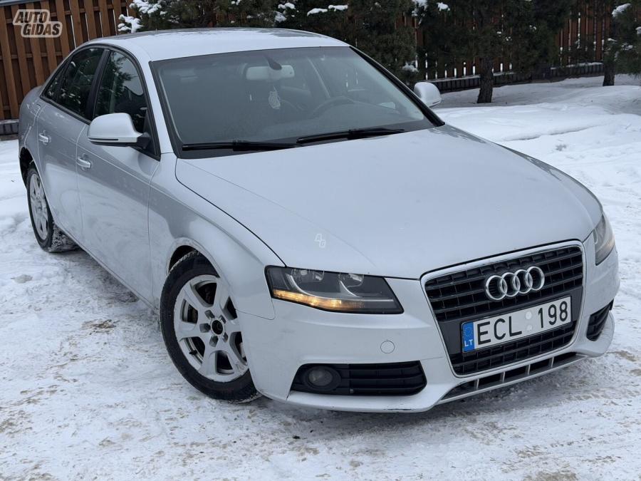 Pelēks Audi A4 2008 Alīta, ar dzinēja tilpumu 2.00 L un nobraukumu 344 tūkst. km par 3750 €, foto 7 vietnē AUTOMOTO.COM.LV
