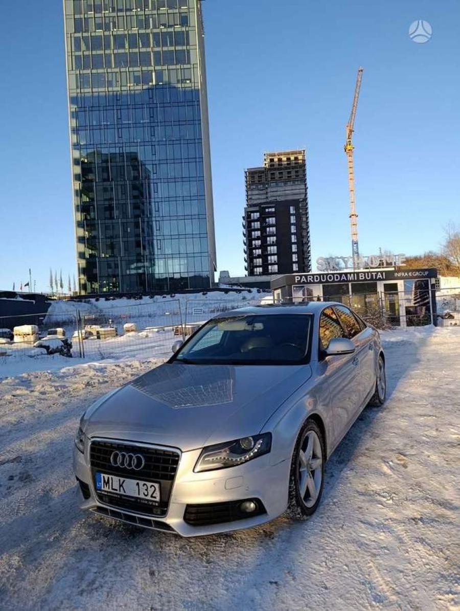 Grey Audi A4 2008 in Vilnius, with an engine capacity of 2.70 L and mileage of 329 thousand km for 4560 €, photo 1 on AUTOMOTO.COM.LV