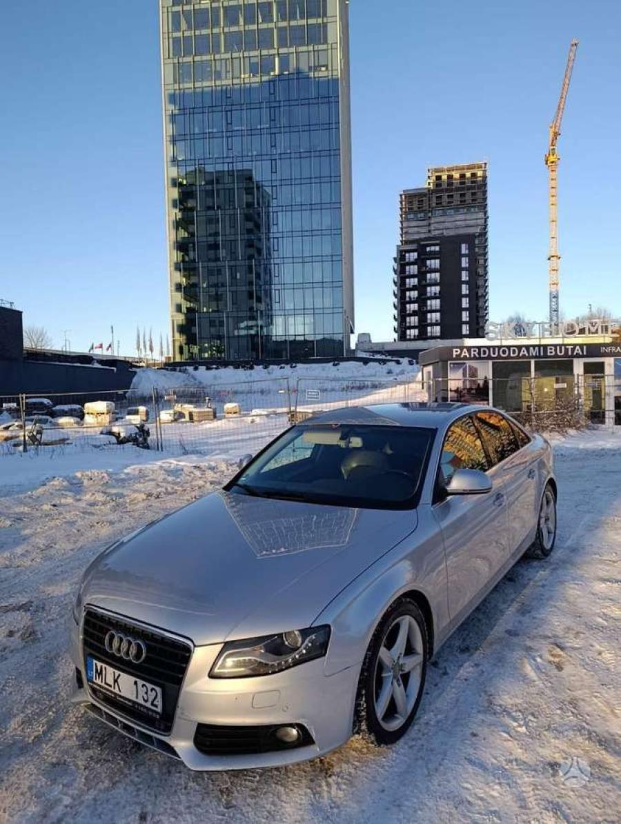 Grey Audi A4 2008 in Vilnius, with an engine capacity of 2.70 L and mileage of 329 thousand km for 4560 €, photo 5 on AUTOMOTO.COM.LV