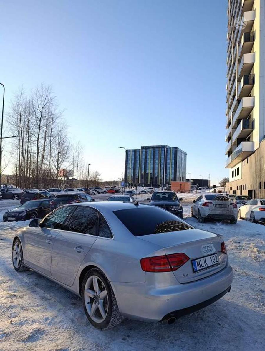 Grey Audi A4 2008 in Vilnius, with an engine capacity of 2.70 L and mileage of 329 thousand km for 4560 €, photo 6 on AUTOMOTO.COM.LV