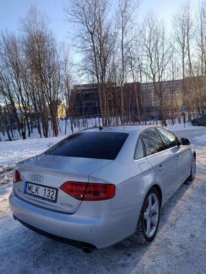 Grey Audi A4 2008 in Vilnius, with an engine capacity of 2.70 L and mileage of 329 thousand km for 4560 €, photo 12 on AUTOMOTO.COM.LV