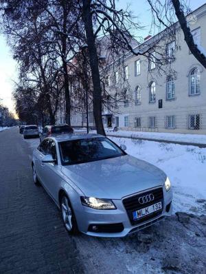 Grey Audi A4 2008 in Vilnius, with an engine capacity of 2.70 L and mileage of 329 thousand km for 4560 €, photo 24 on AUTOMOTO.COM.LV