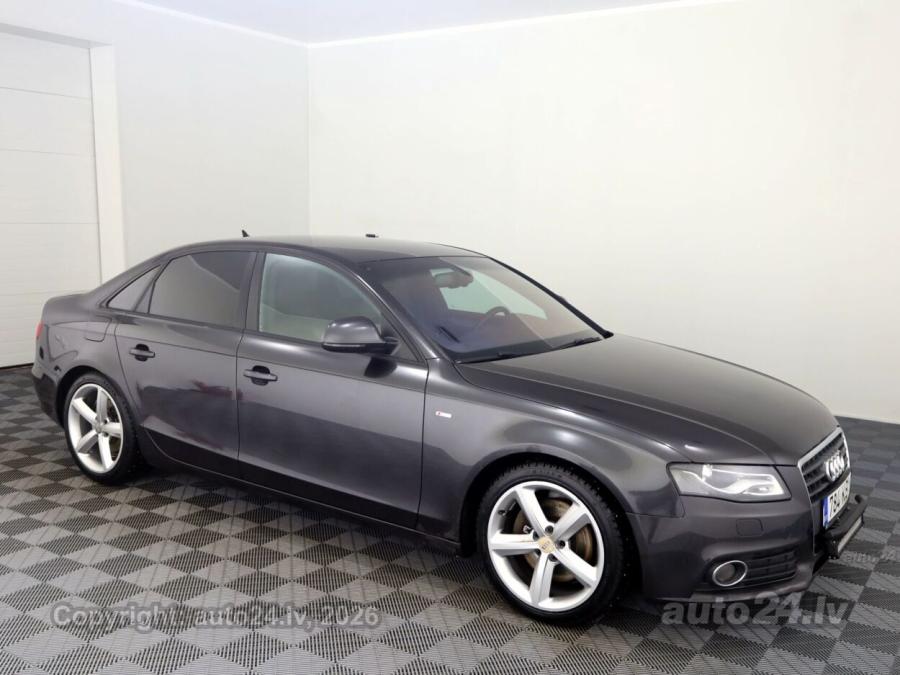 Grey Audi A4 2008 in Tallinn, with an engine capacity of 2.70 L and mileage of 342 thousand km for 3499 €, photo 1 on AUTOMOTO.COM.LV