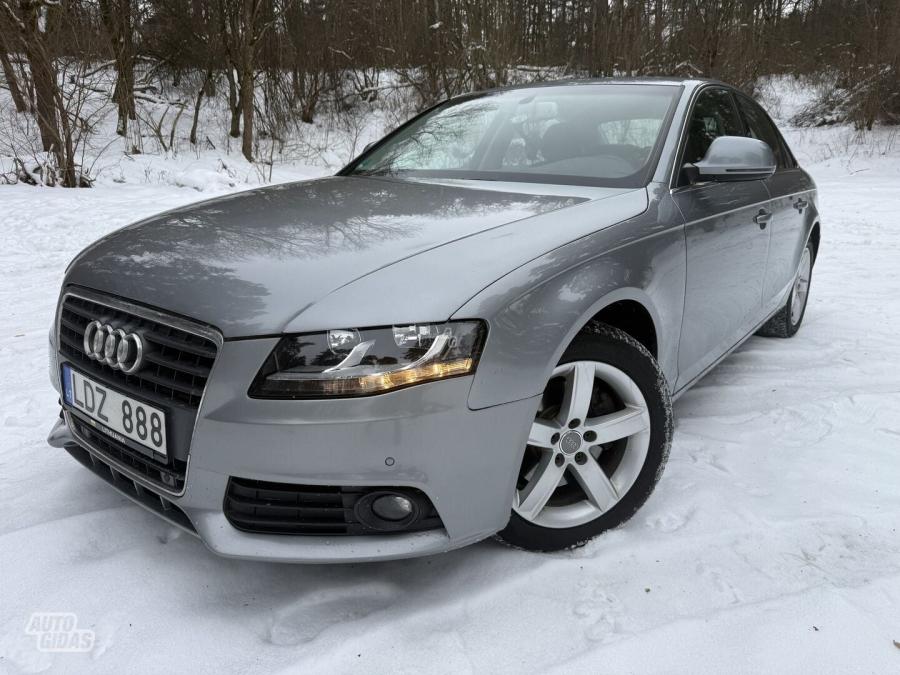 Grey Audi A4 2008 in Vilnius, with an engine capacity of 2.00 L and mileage of 310 thousand km for 5800 €, photo 2 on AUTOMOTO.COM.LV