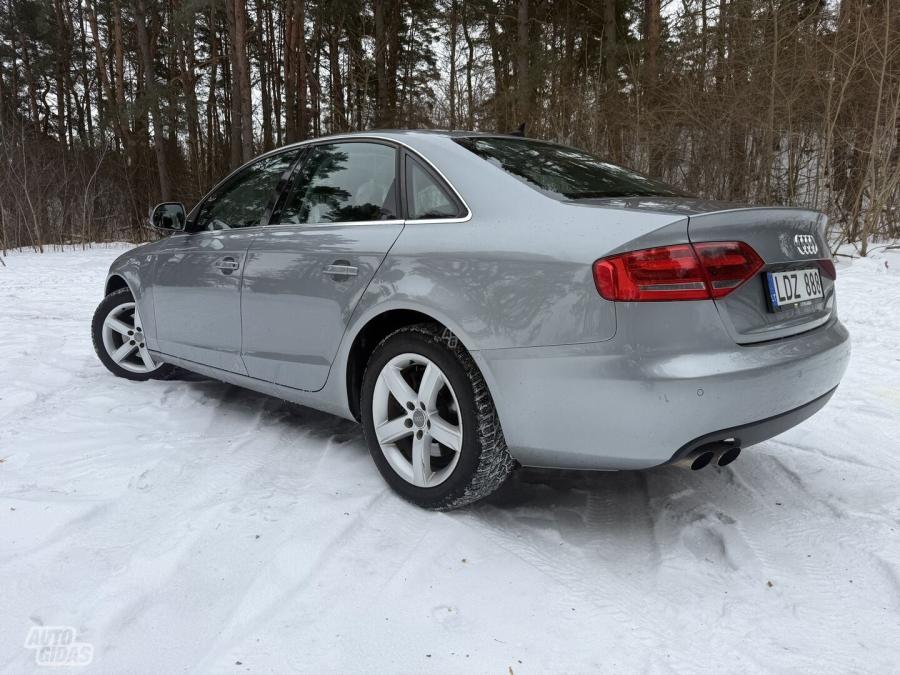 Grey Audi A4 2008 in Vilnius, with an engine capacity of 2.00 L and mileage of 310 thousand km for 5800 €, photo 3 on AUTOMOTO.COM.LV