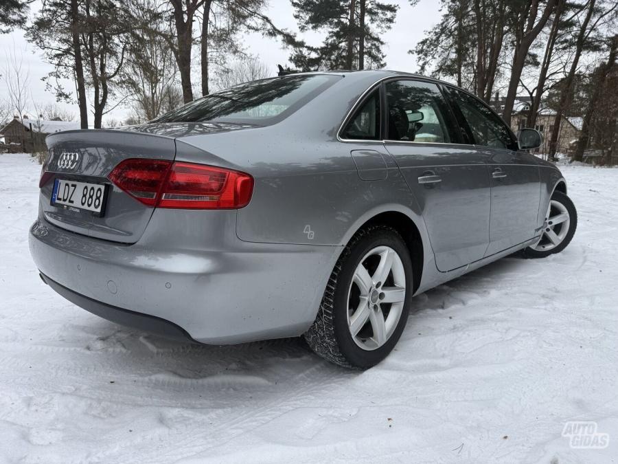 Grey Audi A4 2008 in Vilnius, with an engine capacity of 2.00 L and mileage of 310 thousand km for 5800 €, photo 4 on AUTOMOTO.COM.LV