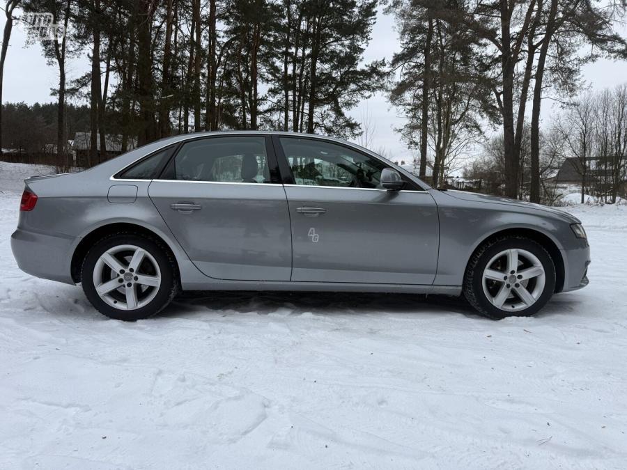 Grey Audi A4 2008 in Vilnius, with an engine capacity of 2.00 L and mileage of 310 thousand km for 5800 €, photo 5 on AUTOMOTO.COM.LV