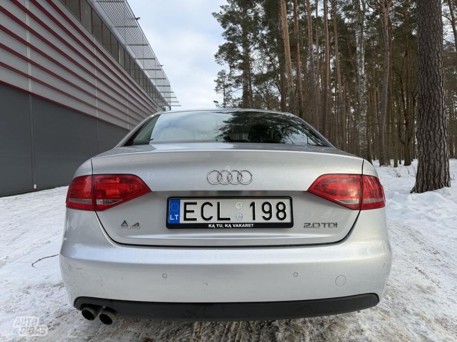 Pelēks Audi A4 2008 Alīta, ar dzinēja tilpumu 2.00 L un nobraukumu 344 tūkst. km par 4650 €, foto 13 vietnē AUTOMOTO.COM.LV