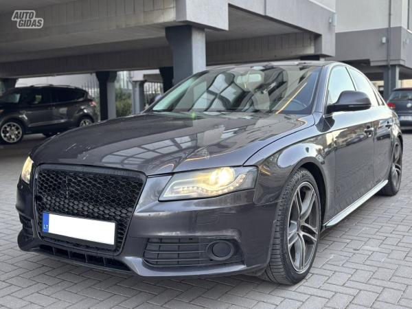 Pelēks Audi A4 2008 Kauņa, ar dzinēja tilpumu 2.00 L un nobraukumu 395 tūkst. km par 3750 €, foto 1 vietnē AUTOMOTO.COM.LV