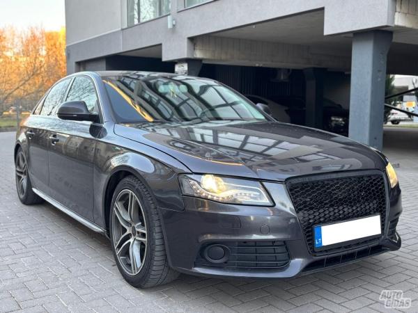 Pelēks Audi A4 2008 Kauņa, ar dzinēja tilpumu 2.00 L un nobraukumu 395 tūkst. km par 3750 €, foto 2 vietnē AUTOMOTO.COM.LV