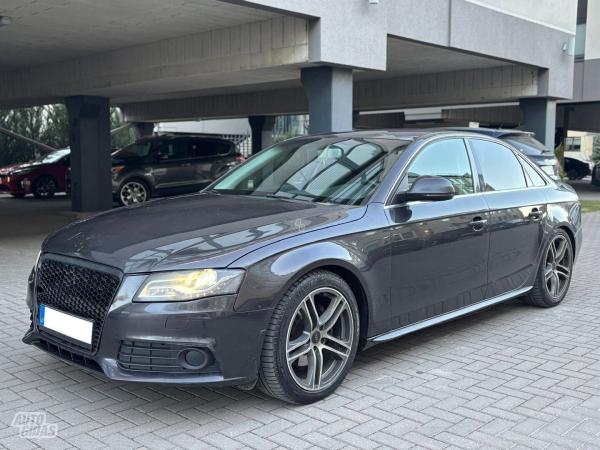 Pelēks Audi A4 2008 Kauņa, ar dzinēja tilpumu 2.00 L un nobraukumu 395 tūkst. km par 3750 €, foto 5 vietnē AUTOMOTO.COM.LV