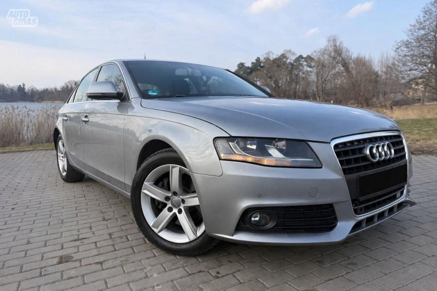 Grey Audi A4 2008 in Vilnius, with an engine capacity of 2.00 L and mileage of 310 thousand km for 5700 €, photo 1 on AUTOMOTO.COM.LV