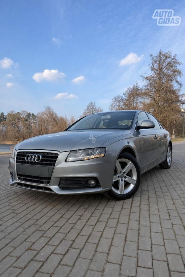 Grey Audi A4 2008 in Vilnius, with an engine capacity of 2.00 L and mileage of 310 thousand km for 5700 €, photo 2 on AUTOMOTO.COM.LV
